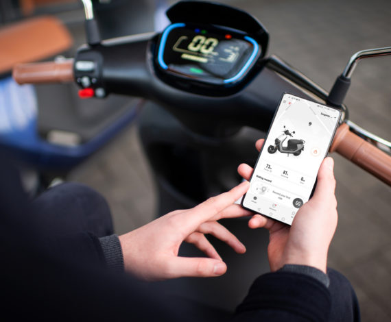 Verwende die Segway-Ninebot App